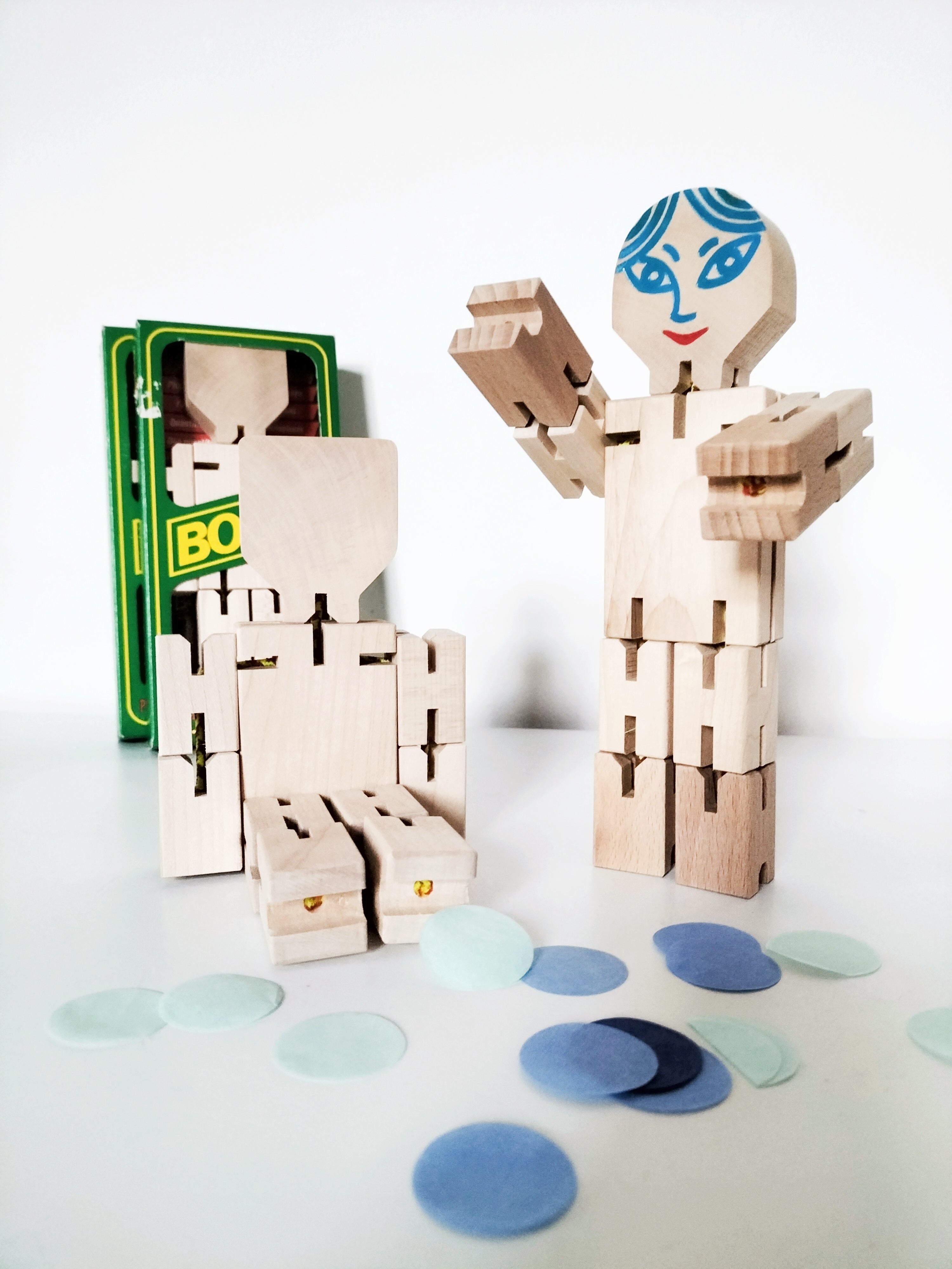 Personnage En Bois Articul