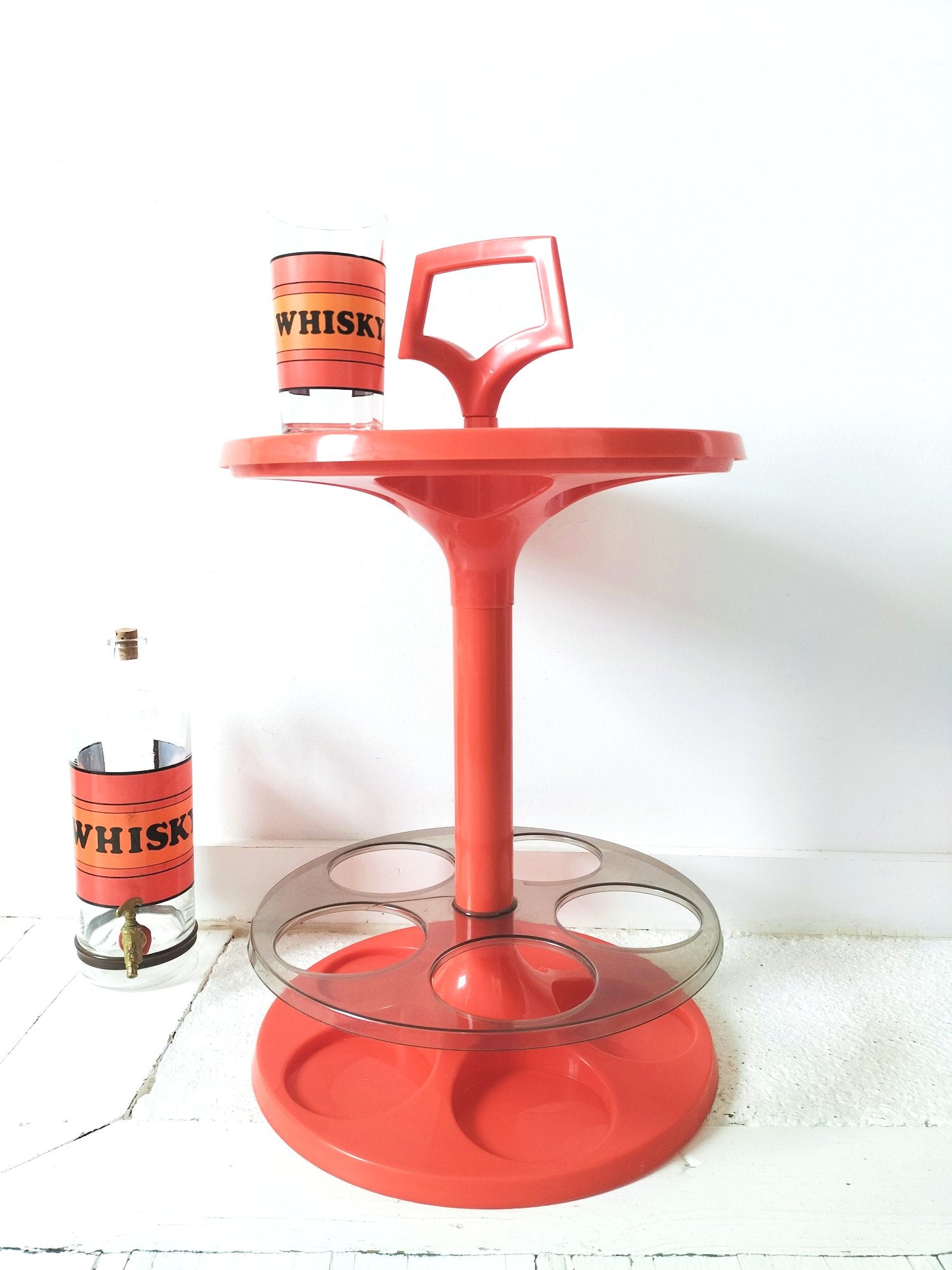 Petit bar portatif Flair orange | cetaitmieuxavant